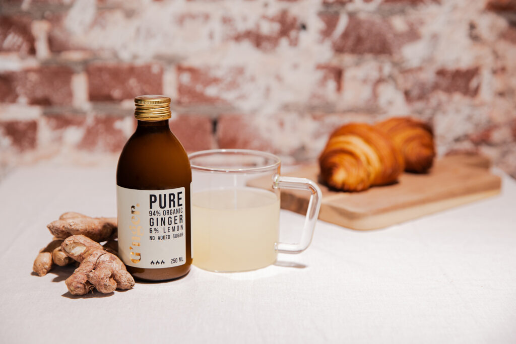 Gemberthee maken met G'nger